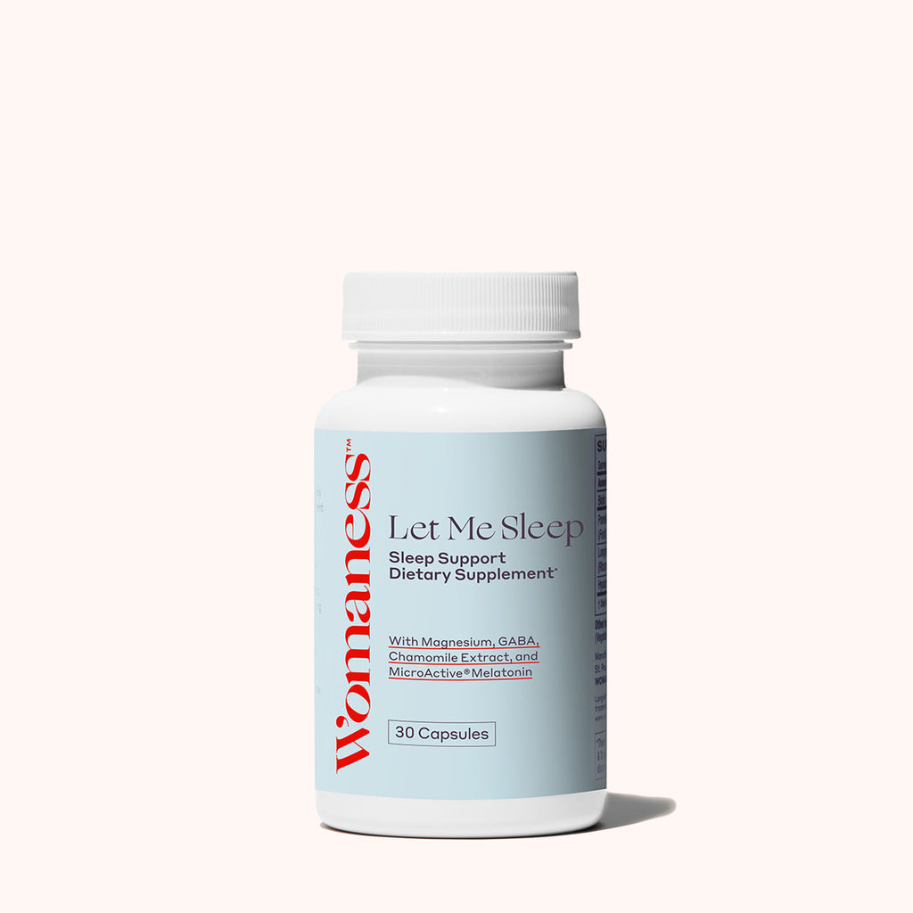 Let Me Sleep - Menopause Sleep Supplement with magnesium, GABA ...